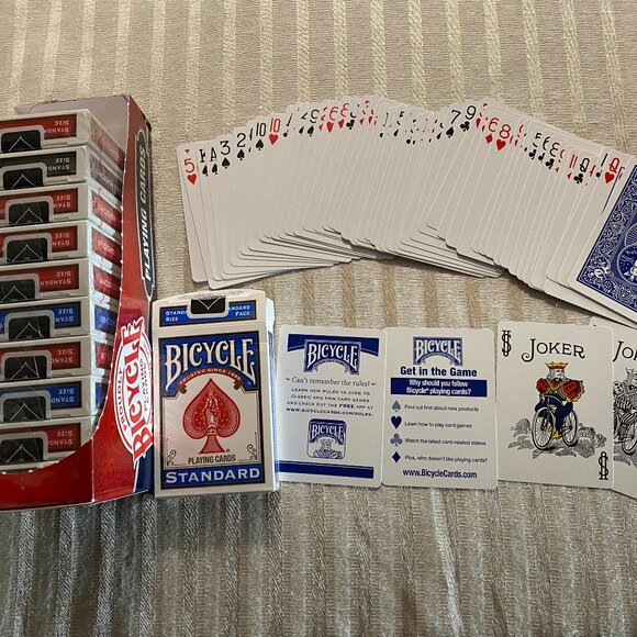 Bicycle | Games | Bicycle Playing Cards Standard New Card Decks 1 Boxes ...